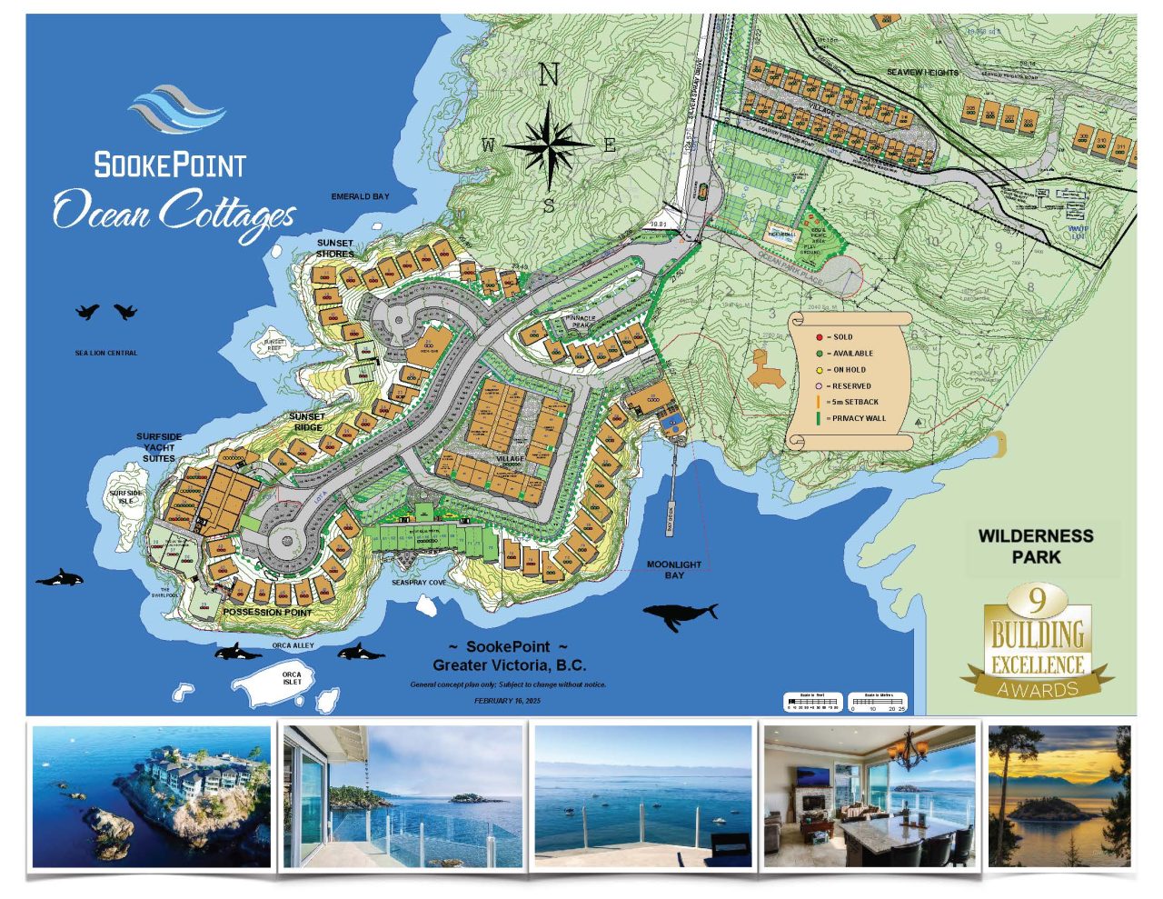 SookePoint Ocean Cottage Resort Sitemap | Sooke, BC
